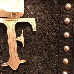 Gianfranco Ferre | Bags | Authentic Ferre Shoulder Bag Purse Black ...